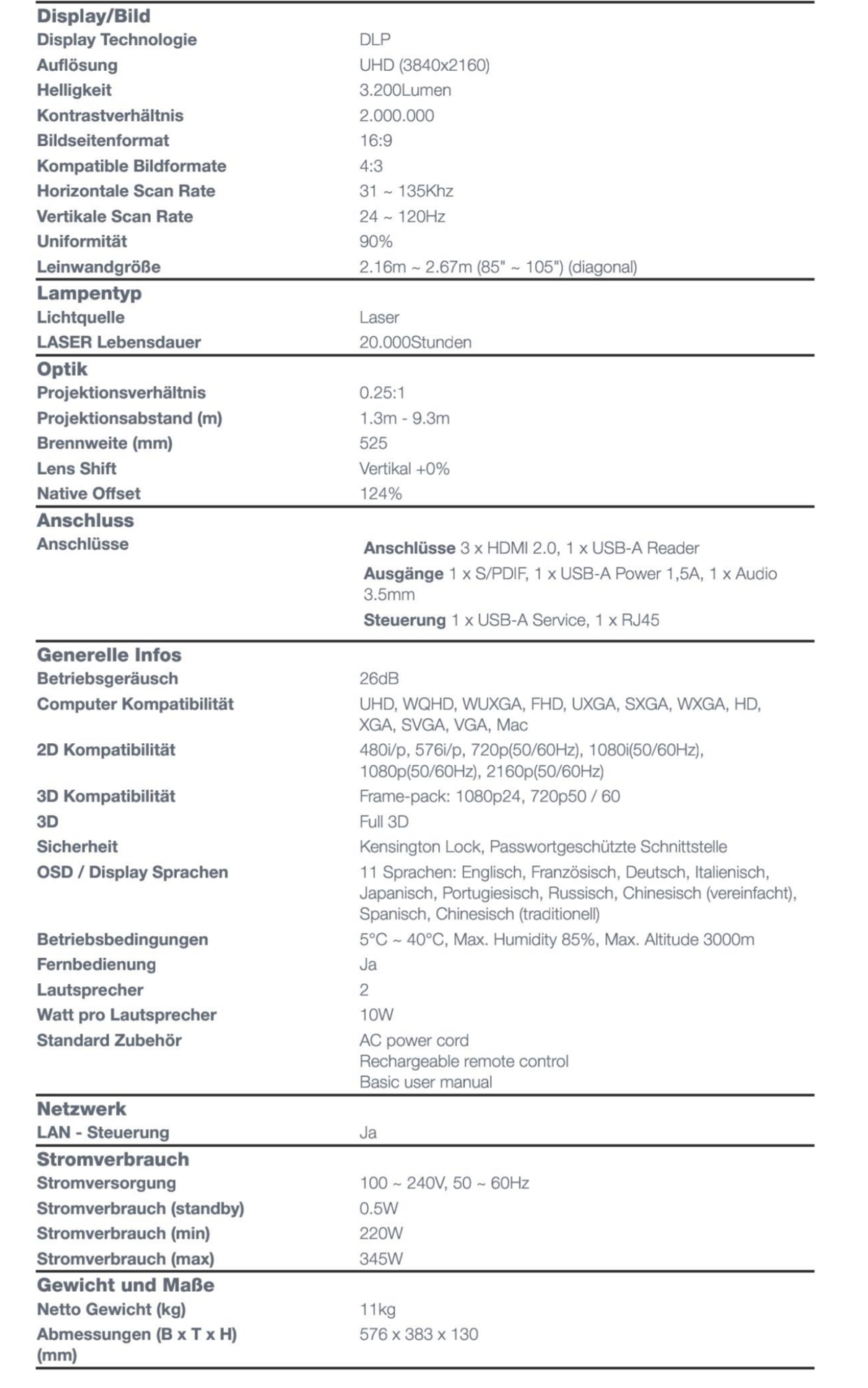 Datenblatt Tv Nord